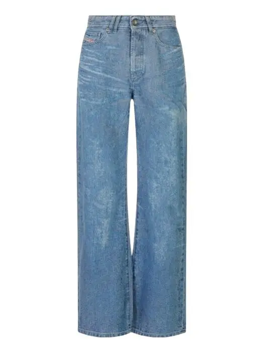 DIESEL® Low Waist Relaxed Fit Jeans - Blue