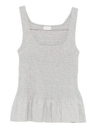 Dries Van Noten Square Neck Pleated Vest - No