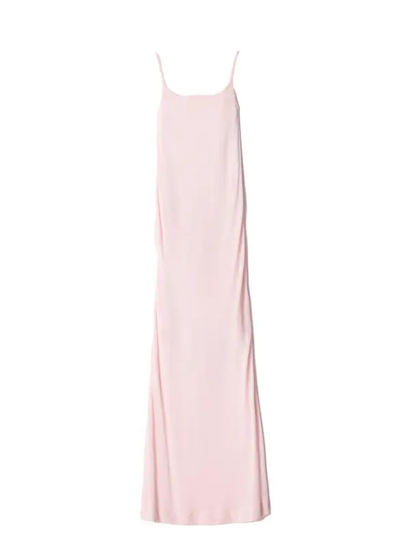 Jacquemus Sleeveless Round Neck Knee-length Dress - Light Pink