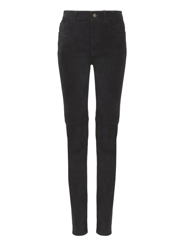 Chloé Belted Casual Pants - Black