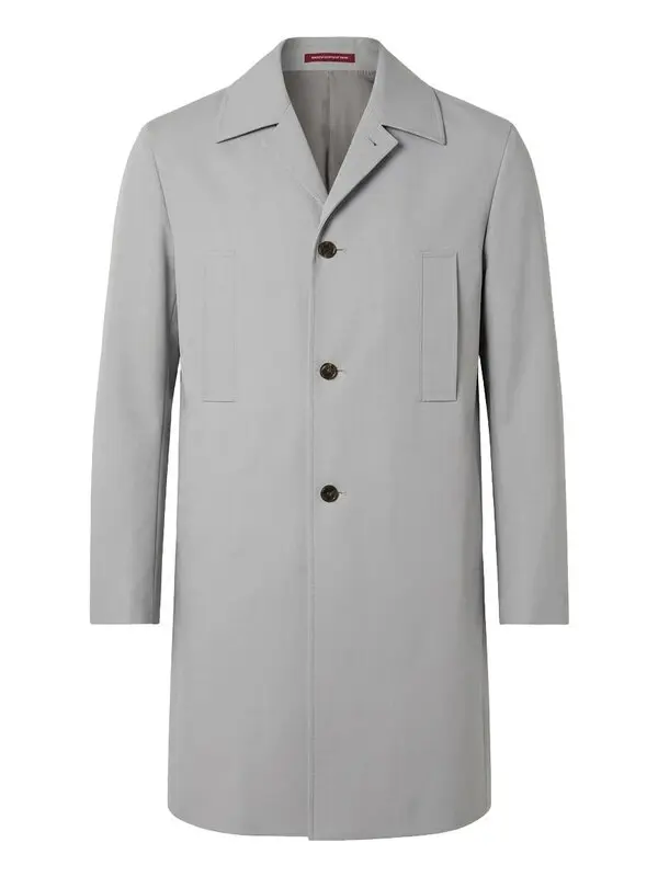Gucci Single-breasted Coat - Light Gray