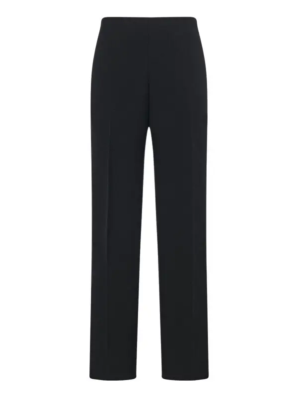 THE ROW Vesco Tailored Pleated Pants - Black