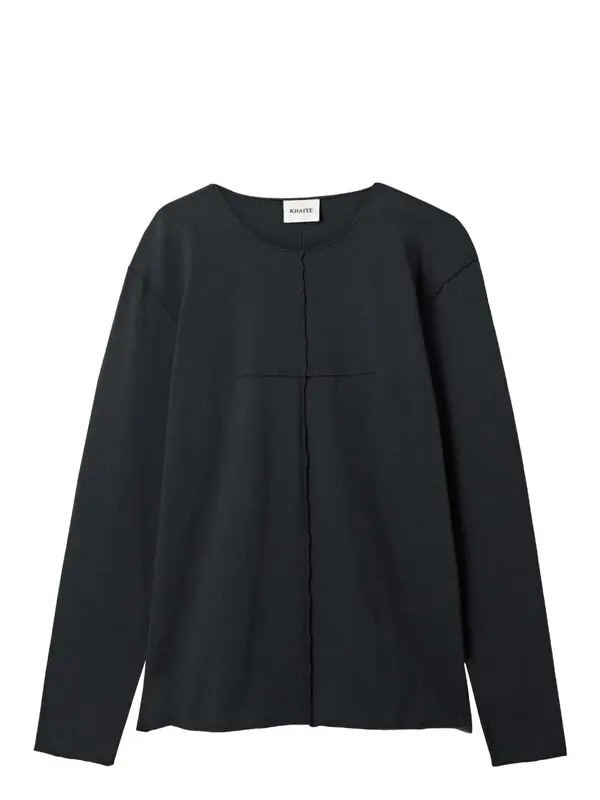 Khaite Long-sleeved T-shirt - Black