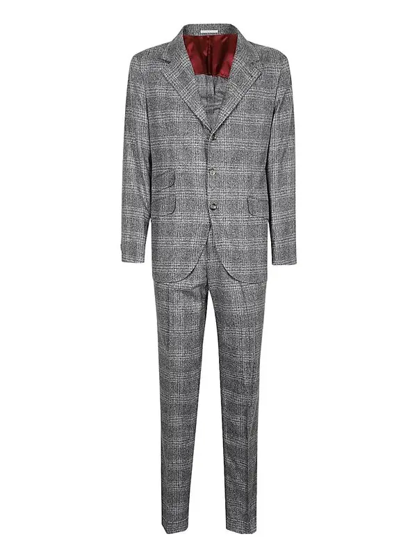 Brunello Cucinelli Single-breasted Suit - Medium Gray
