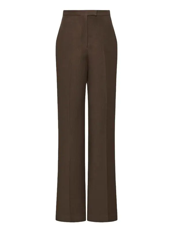 THE ROW Straight Dress Pants - Green