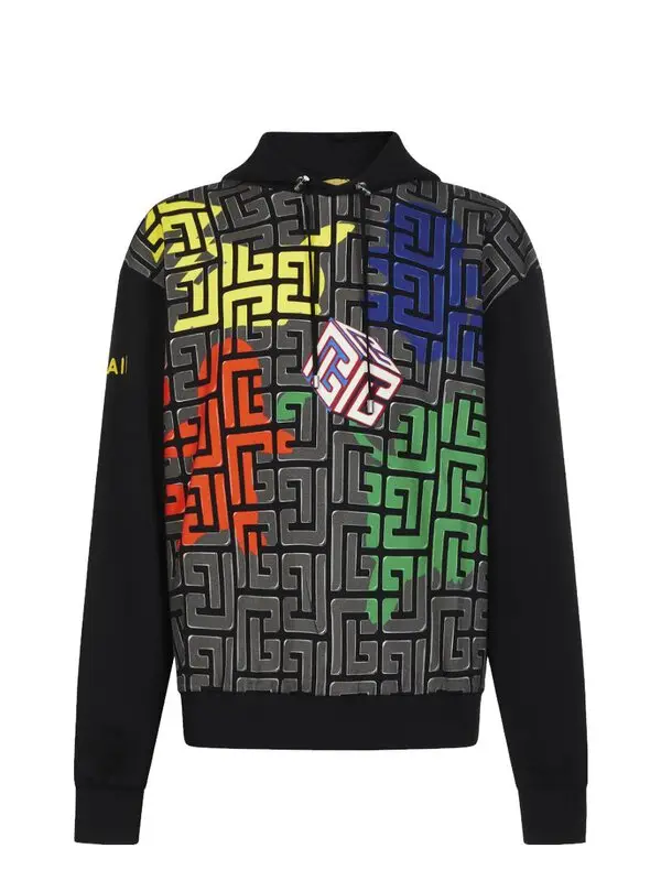 Balmain X Pokémon Graphic Hoodie - Black