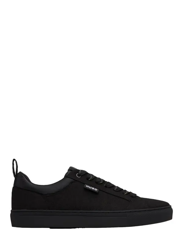 Hugo Boss Lace-up Low-top Sneakers - Black