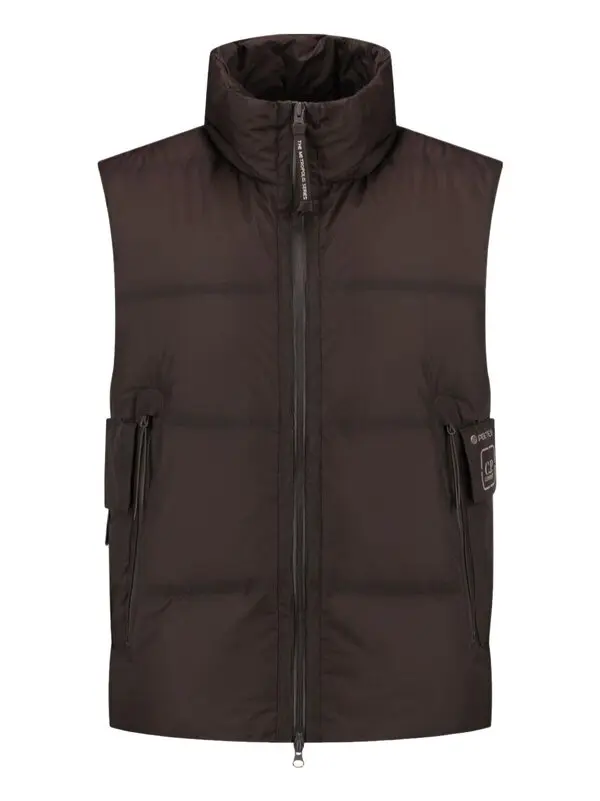 C.P. COMPANY Pertex Gilet - Cedar Brown