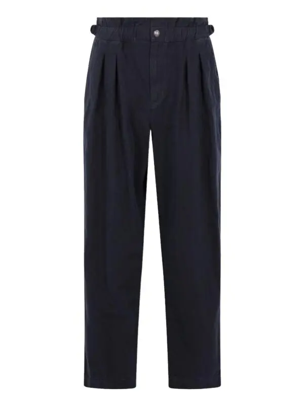 Isabel Marant Étoile Straight-leg Trousers With Elasticated Waist - Black