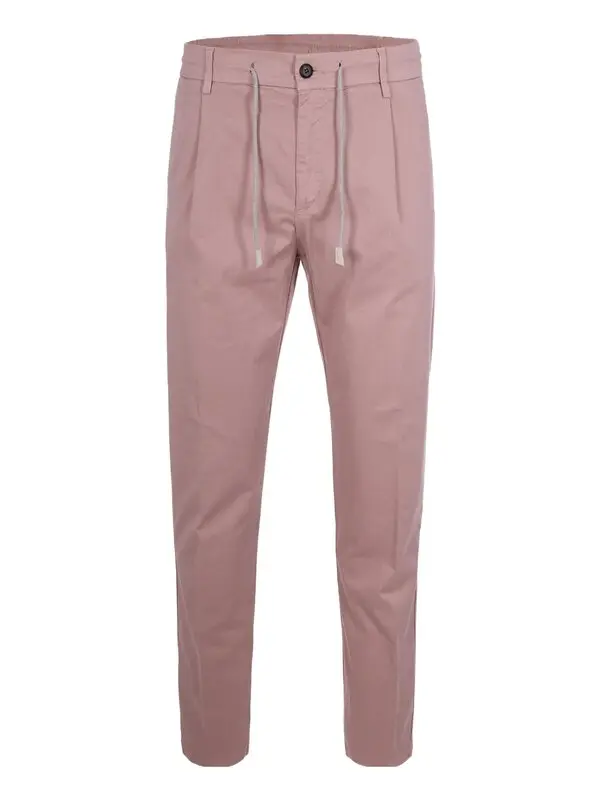 Eleventy Drawstring Tapered Trousers - Nude