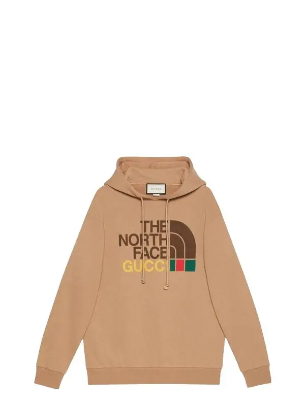 Gucci The North Face X Logo Hoodie - Nude