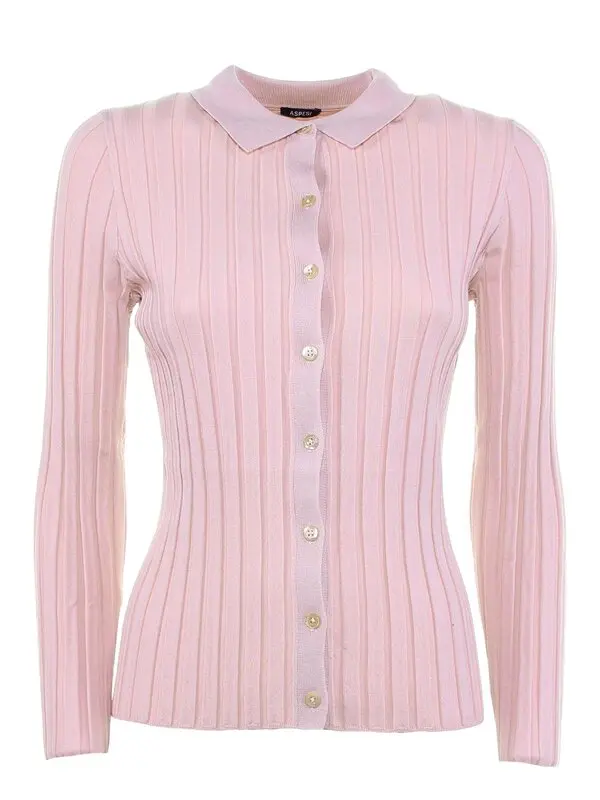 Aspesi Long Sleeve Button Cardigan - No
