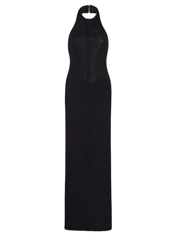 THE ROW Brynlee Sleeveless Long Dress - Black