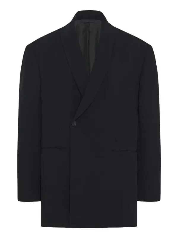 THE ROW Oversized Diomede Jacket - Black