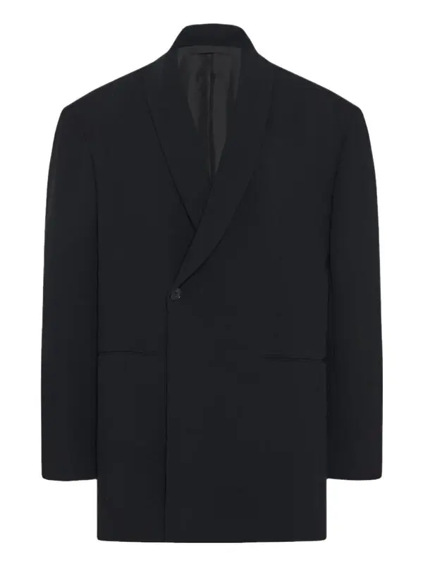 THE ROW Oversized Diomede Jacket - Black