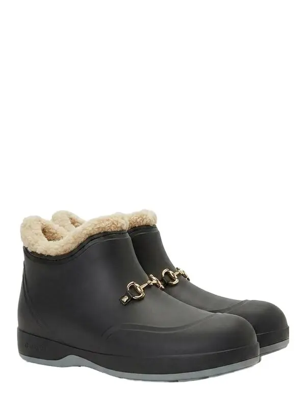 Gucci Horsebit Ankle Boots - Black