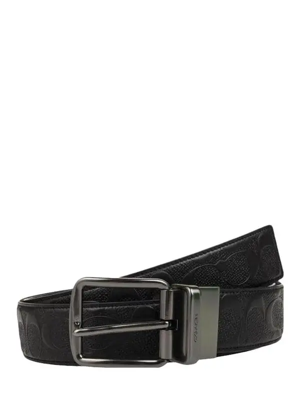COACH Logo Belt - Black