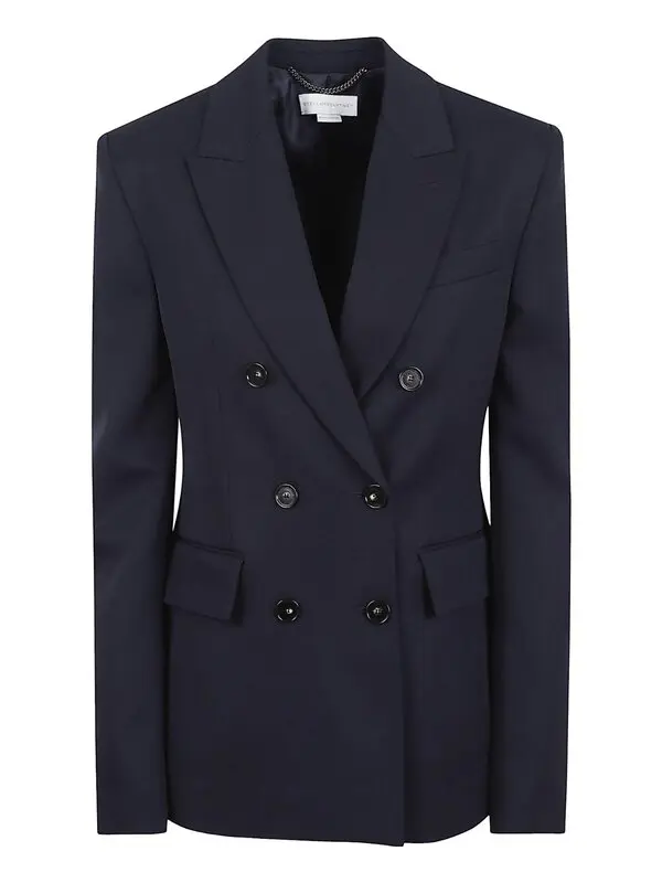 Stella McCartney Db Slim Jacket Classic Tailoring - Black