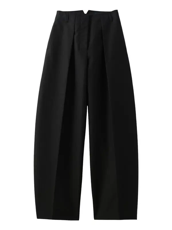 Jacquemus Ovalo Palazzo Pants - Black
