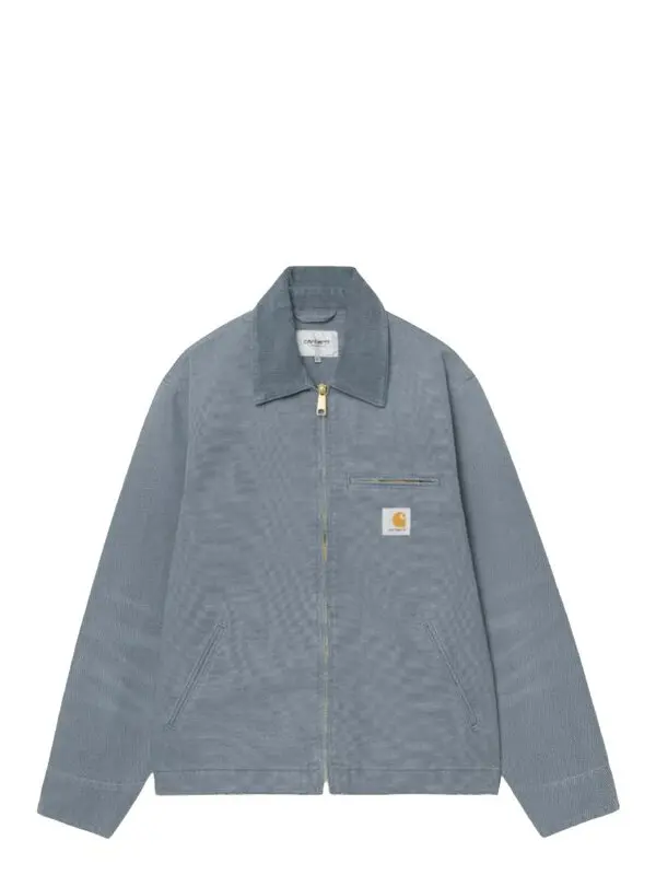 Carhartt Work In Progress Detroit Canvas Zip Jacket - Blue