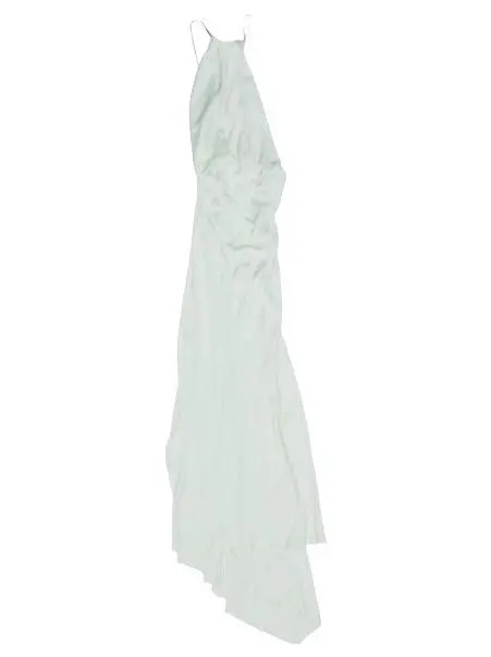 Victoria Beckham Sleeveless Pleated Dress - White