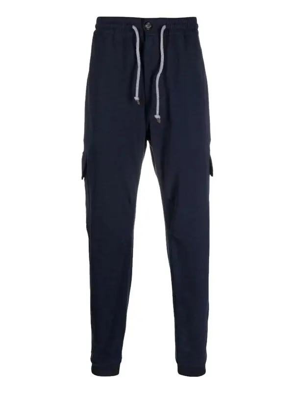 Brunello Cucinelli Drawstring-fastening Waist Track Pants - Black