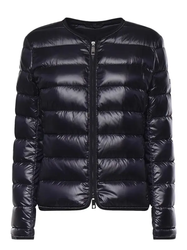 FAY Quilted Down Jacket - Blue