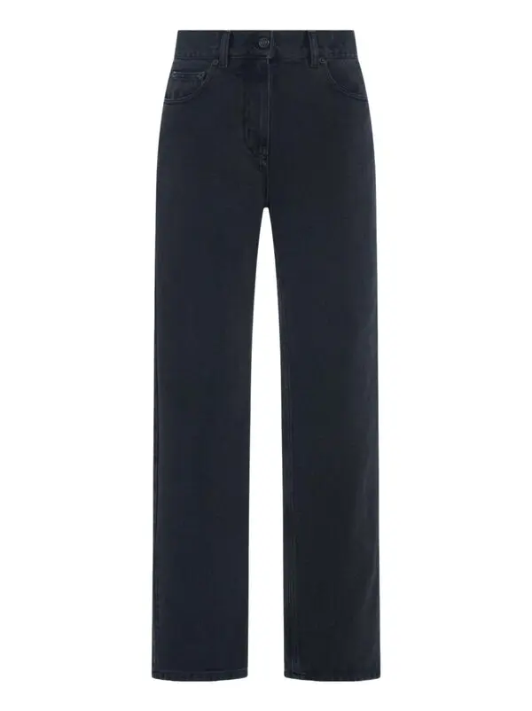 THE ROW Fargo Straight-leg Jeans - Water-washed Black
