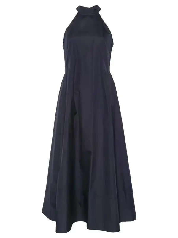 PENNYBLACK Halterneck Midi Dress - Blue