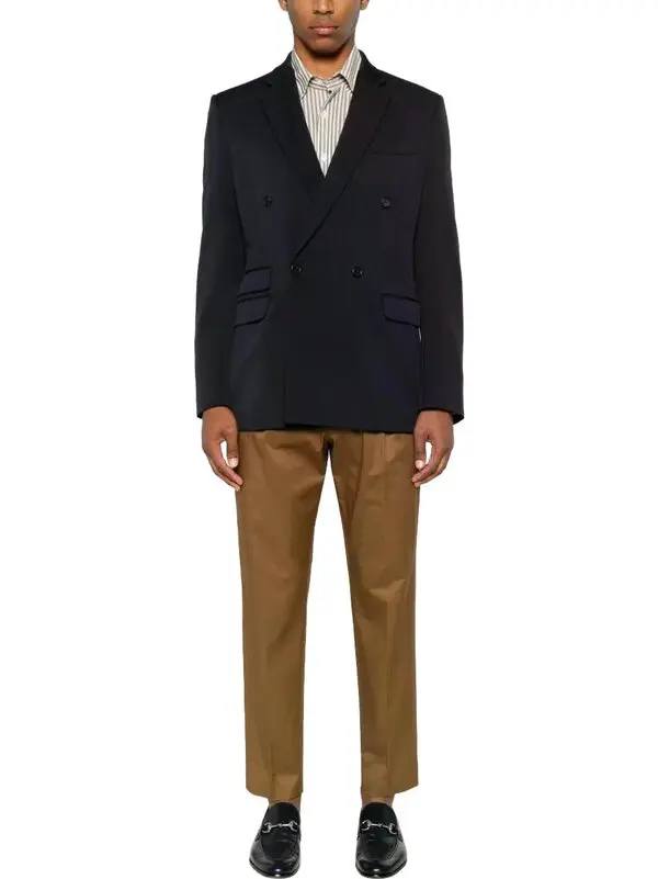 GERMANO 1952 Pleated Tapered Trousers - Green