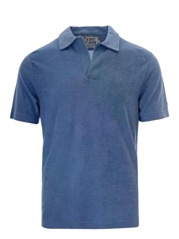 MC2 SAINT BARTH Jeremy Buttonless T-shirt - Blue