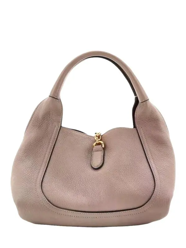 Gucci Softbit Leather Medium Hobo Bag - Neutrals