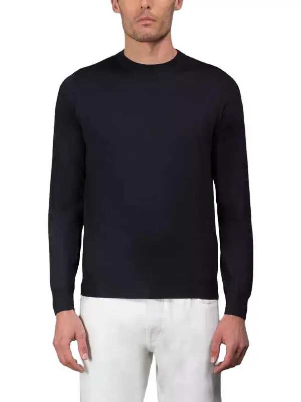 MOORER Orvieto Sweater - Black