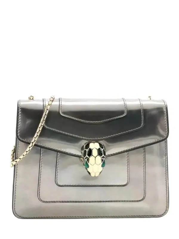 BVLGARI Serpenti Forever Shoulder Bag - Grey