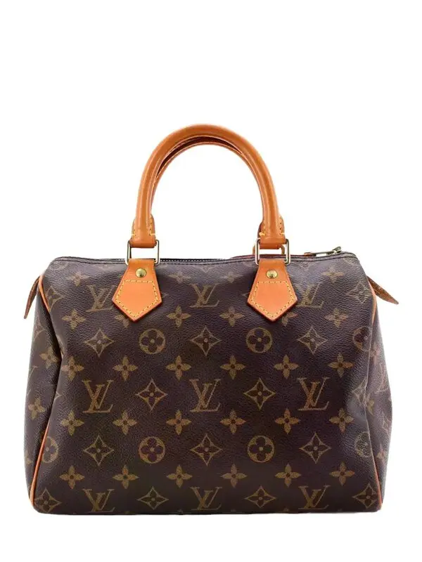 LOUIS VUITTON Speedy Satchel Monogram Canvas 25 - Brown