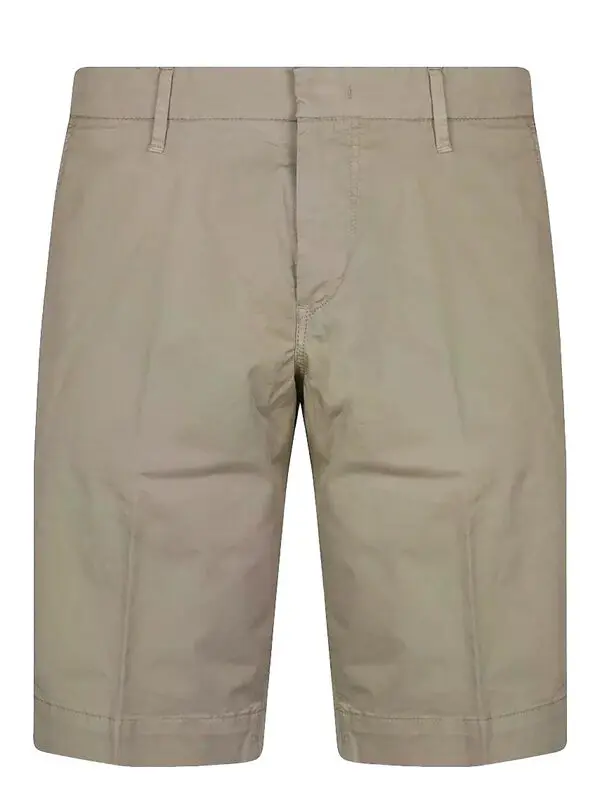 FAY Button-fastening Chino Shorts - Neutrals