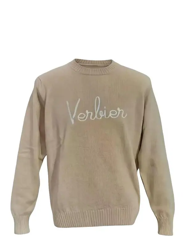 JURTA Embroidered Sweater - Neutrals