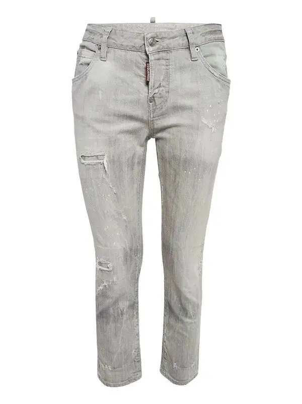 Dsquared2 Distressed Effect Jeans - Grey