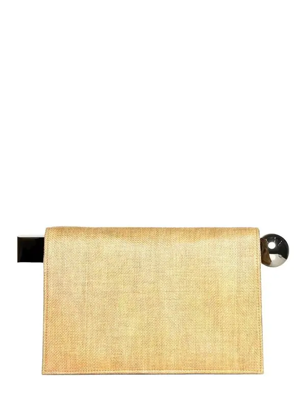 Jacquemus Beaded Shoulder Bag - Neutrals