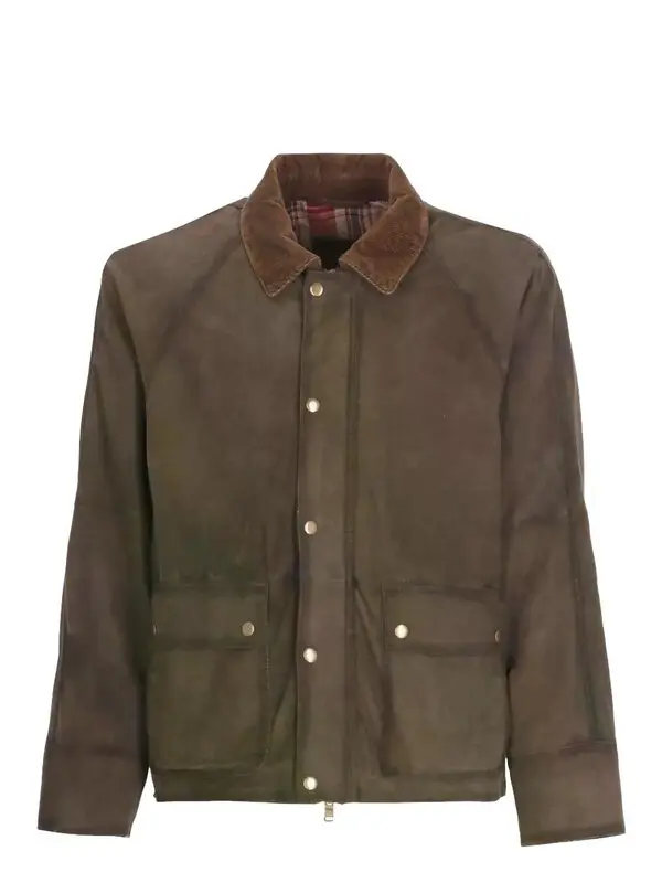THE JACK LEATHERS Norfolk Suede Jacket - Brown