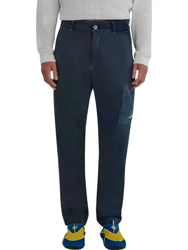 MURPHY&NYE Cargo Pants With Logo Detail - Blue