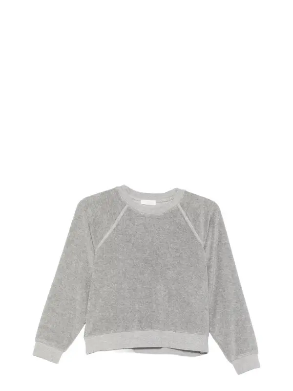 Suzie Kondi Terry Raglan Sleeve Sweatshirt - Grey