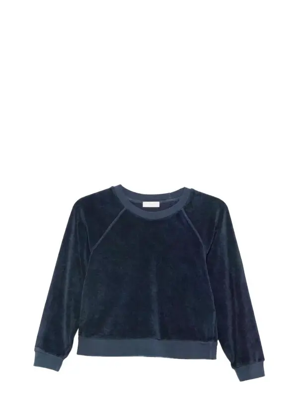 Suzie Kondi Raglan Sleeve Sweatshirt - Blue