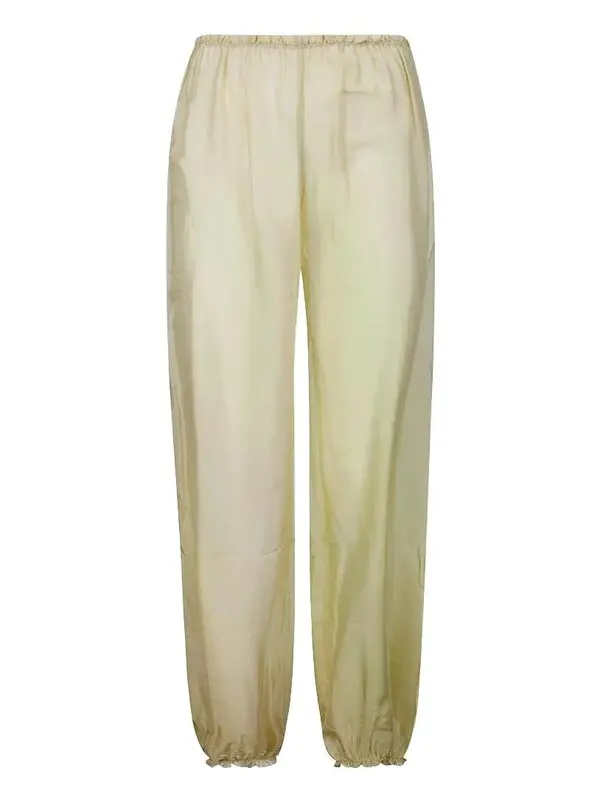 Paloma Wool Weza Elasticated-cuff Trousers - Neutrals