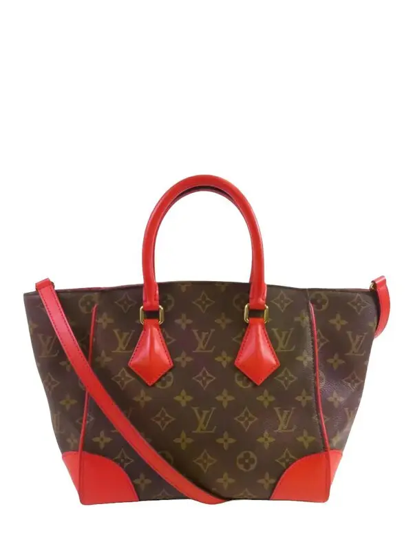 LOUIS VUITTON Monogram Phenix Pm Handbag - Brown