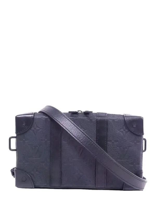LOUIS VUITTON Soft Trunk Monogram Crossbody Bag - Grey