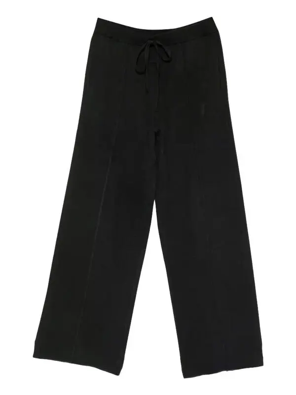Fear Of God Knitted Wide-leg Trousers - Black
