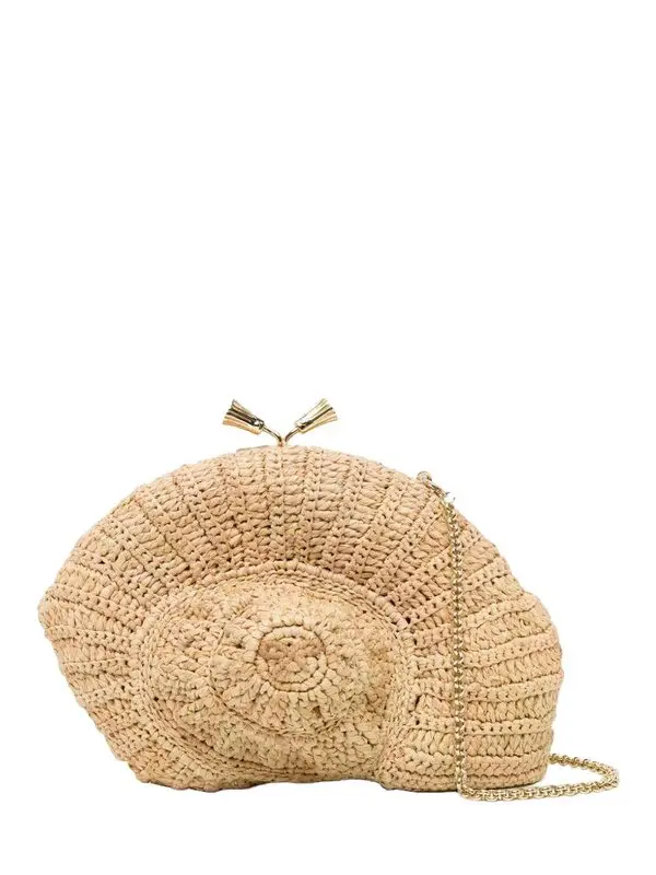 ANYA HINDMARCH Woven Crossbody Bag - Neutrals