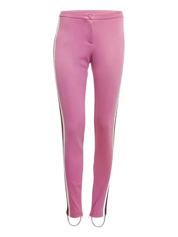 Gucci Stirrup Stripe-band Trousers - Pink