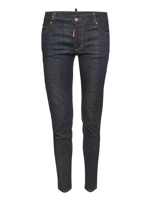 Dsquared2 Cotton Elastane Jeans - Blue